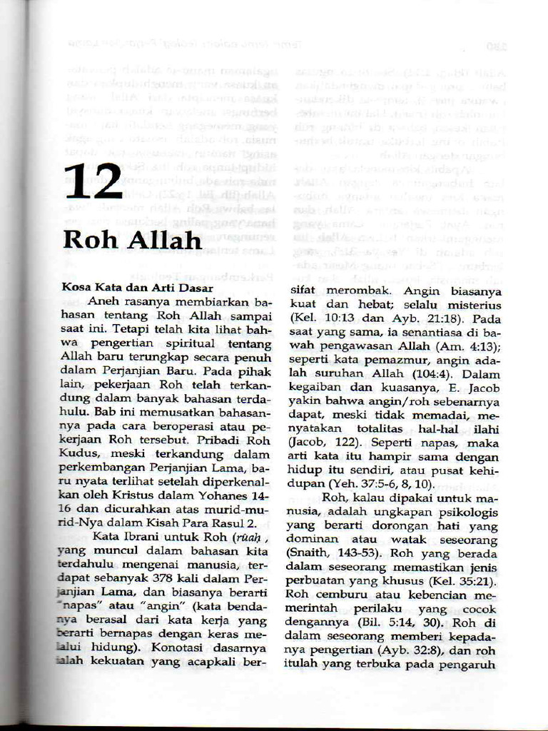 Bab 12 Roh Allah | PDF