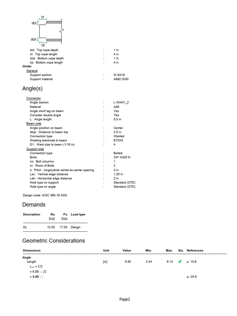 KMPS, Standard Connections Report - 04.17.23 1553 | PDF | Beam ...