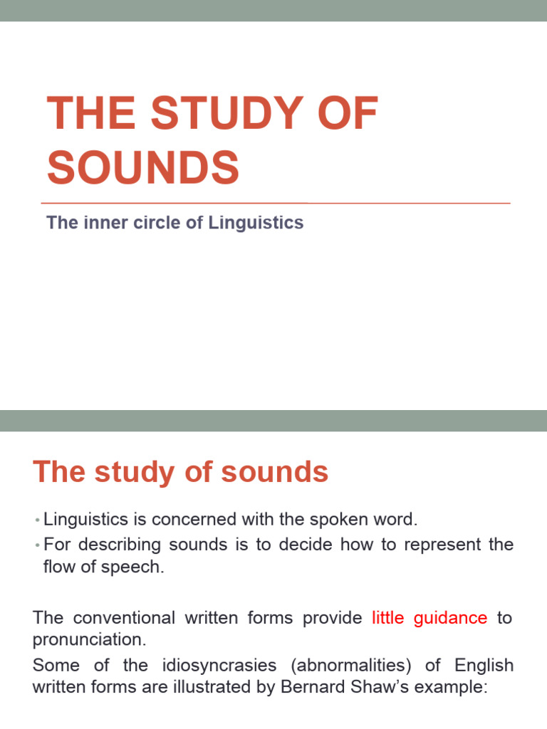 7sounds of A Language | PDF | Phoneme | Tone (Linguistics)