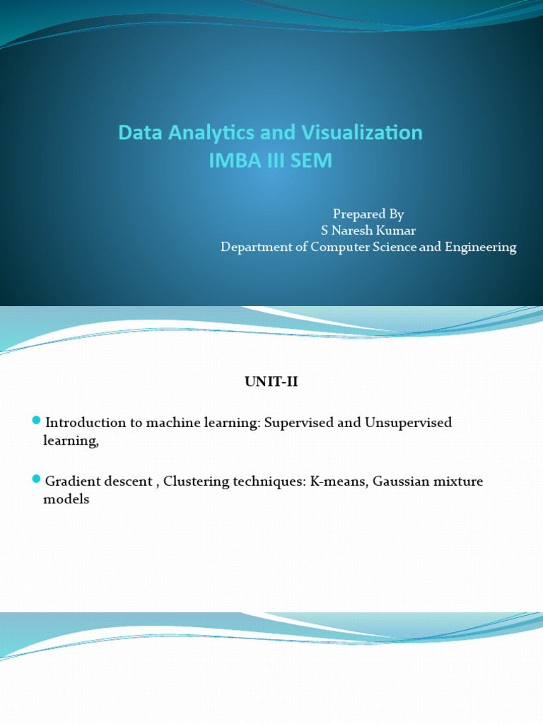 Unit Ii | PDF | Cluster Analysis | Artificial Intelligence