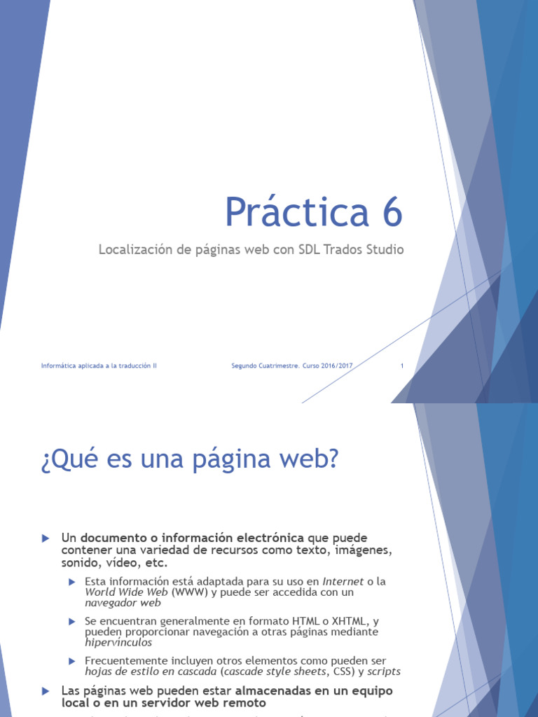 IAT2 Practica6 Presentacion | PDF | Página web | Red mundial