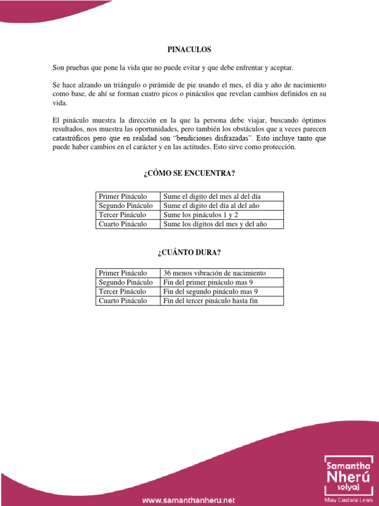 PINACULOS | PDF | Amor