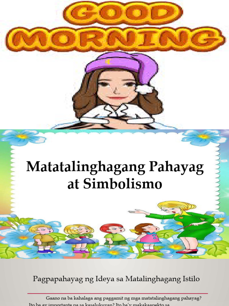 Matatalinghagang Pahayag at Simbolismo | PDF