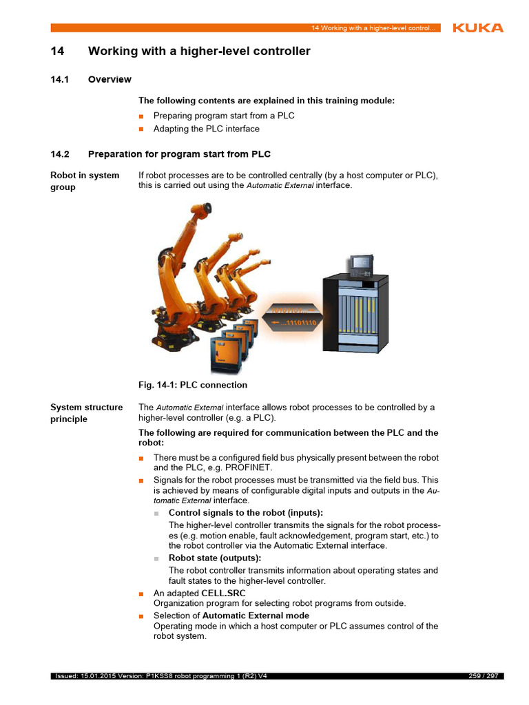 PLC-Controlled Robot Programming | PDF | Computer Program | Programming