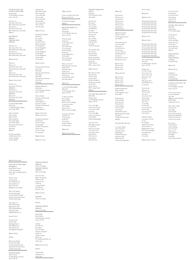 Ed Gungor - Shouts of Joy | PDF | Religious Behaviour And Experience ...