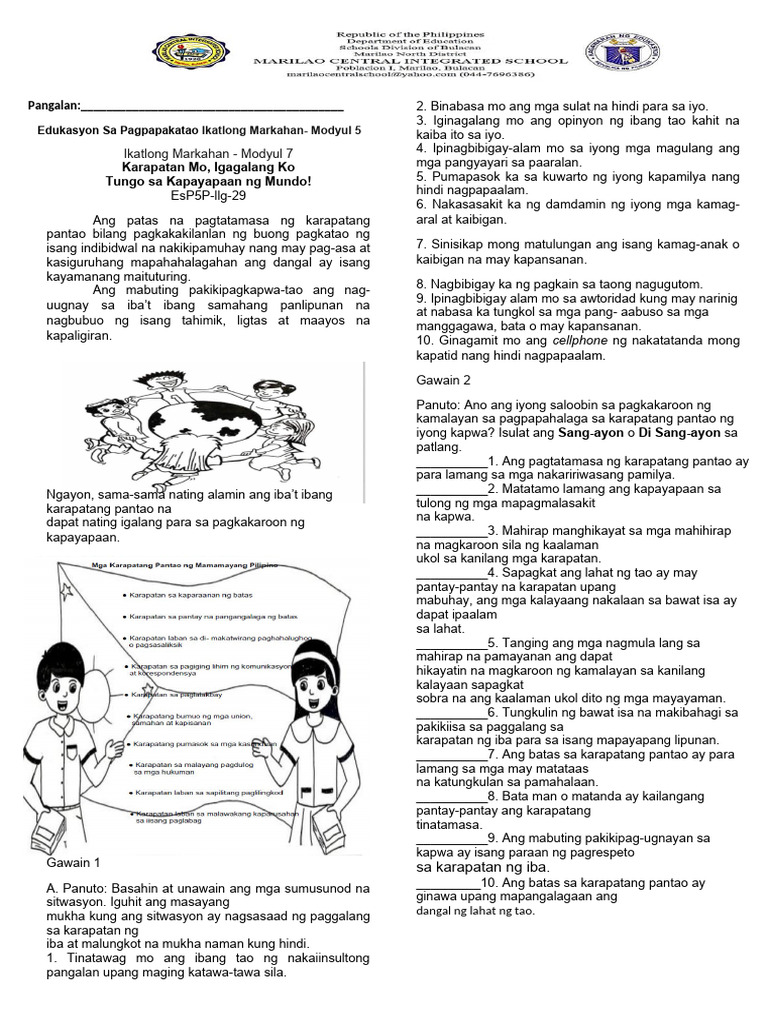 Las Esp Week 7 | PDF