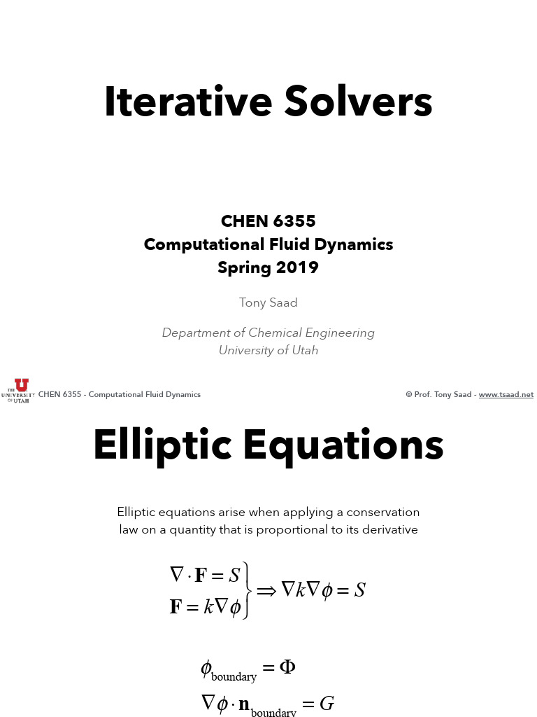 Iterative Solvers | PDF