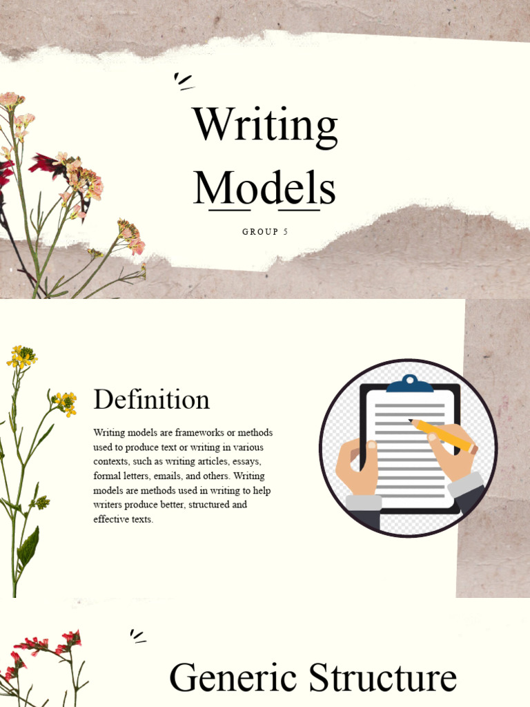 Writing Models | Download Free PDF | Communication | Essays