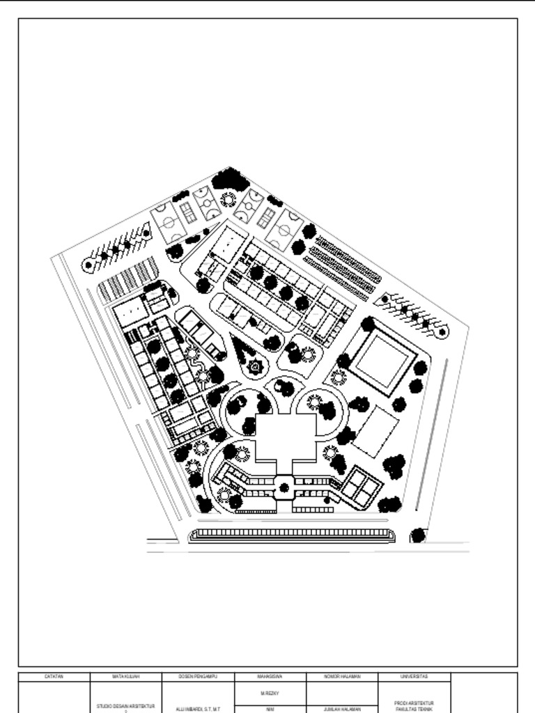 M.rezky 2123201007 Gambar Kerja Sda | PDF