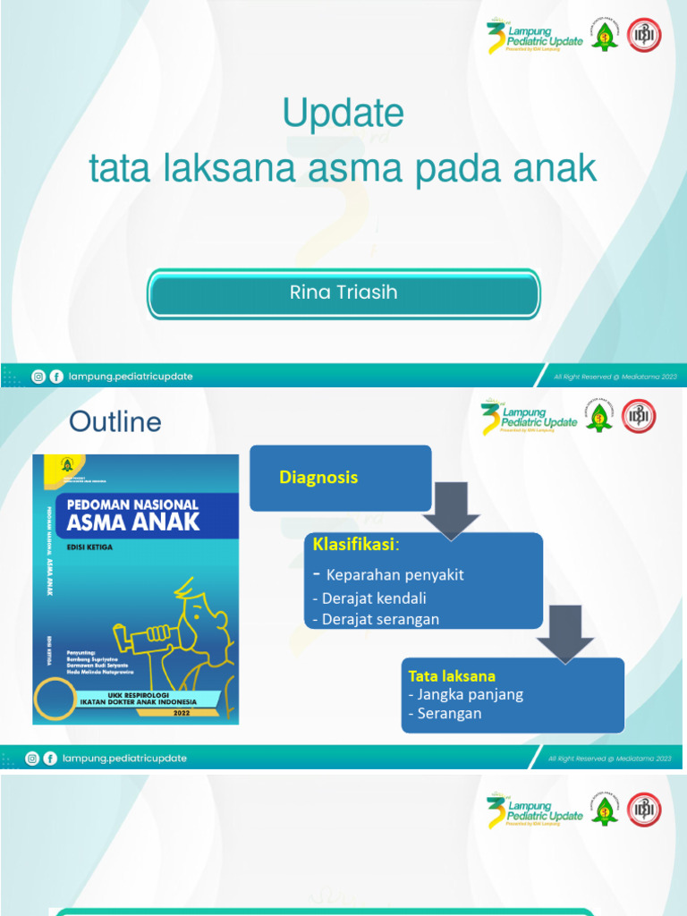 Tata Laksana Asma Anak Terbaru | PDF