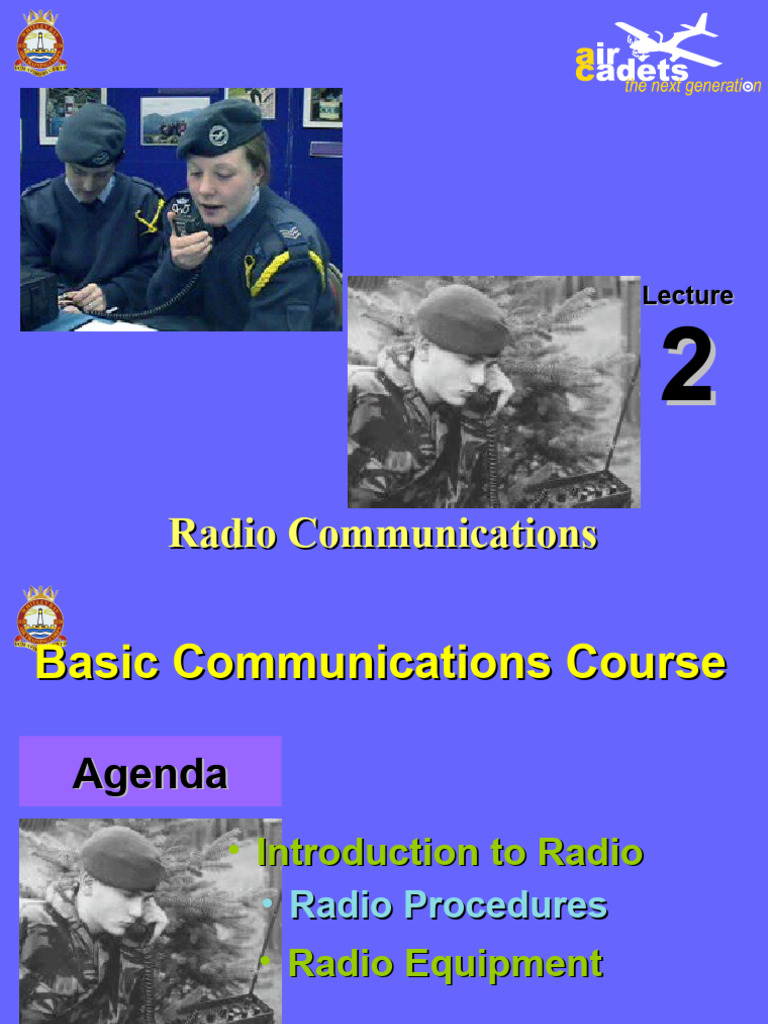 Radio Comm - Lecture 2 | PDF | Telecommunications | Communication