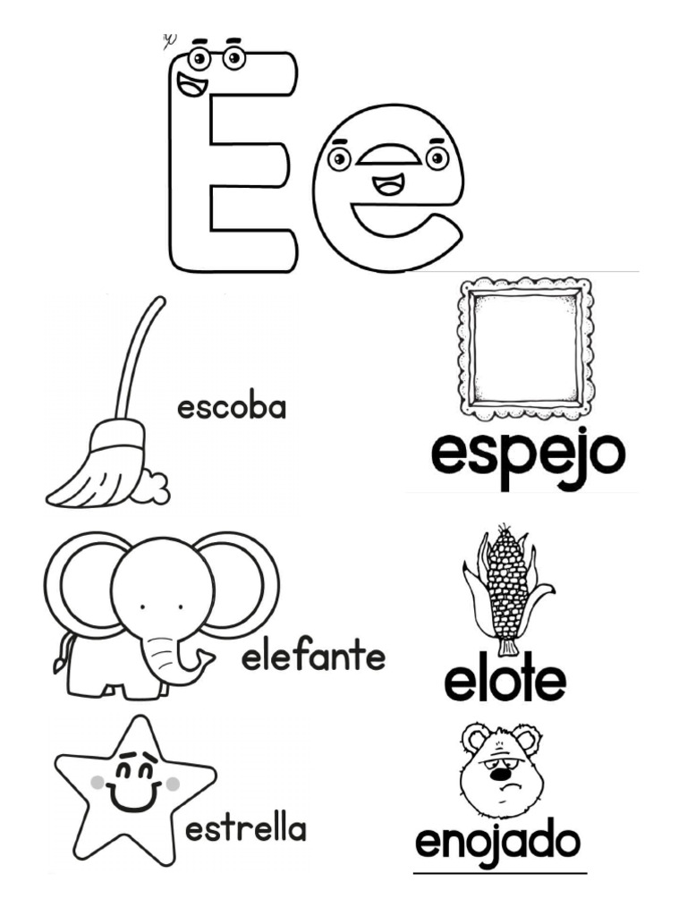 Letra e | PDF