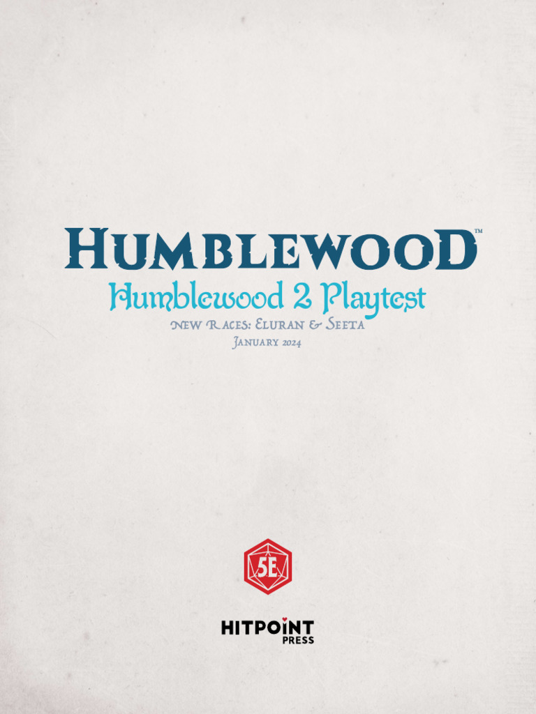 HW2 Playtest January2024 | PDF