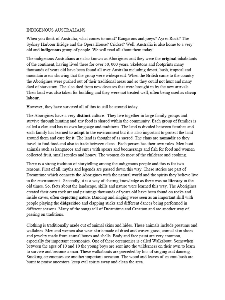 Indigenous Australians | PDF