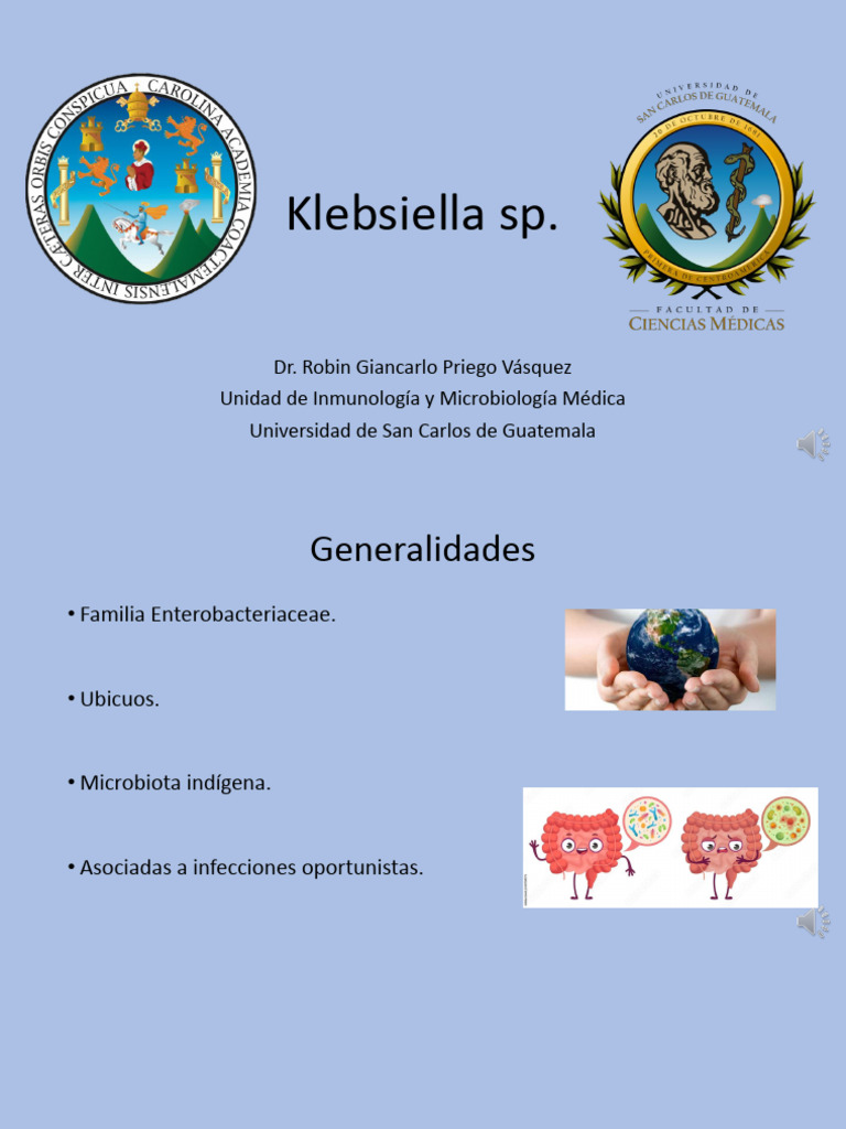 Klebsiella SP | PDF | Neumonía | Lipopolisacárido