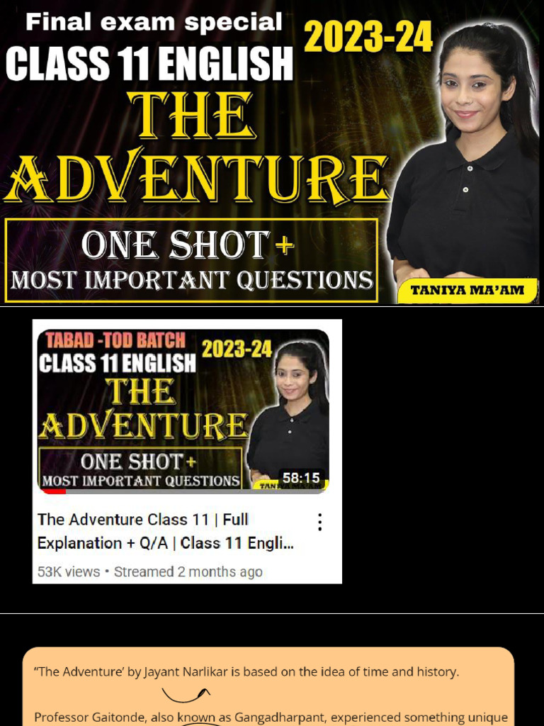 Adventure One Shot | PDF