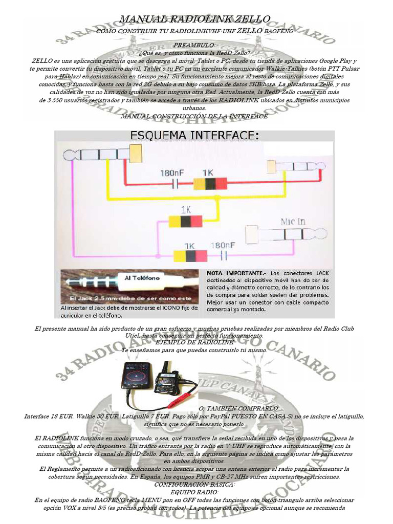 106o RADIO LINK Z | PDF | Radio | Dispositivo móvil