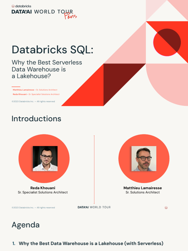 Matthieu - Lamairesse - Reda - Khouani - Why The Best Serverless Data ...