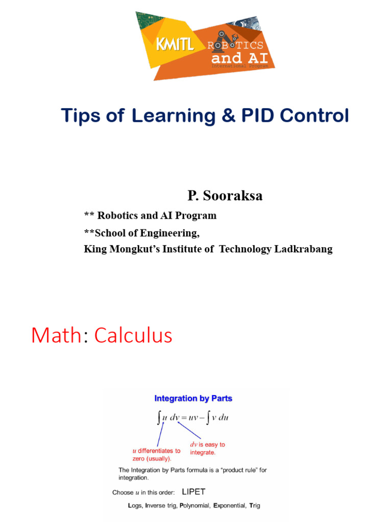 Tips of Learning and PID Control | PDF | Control Engineering ...