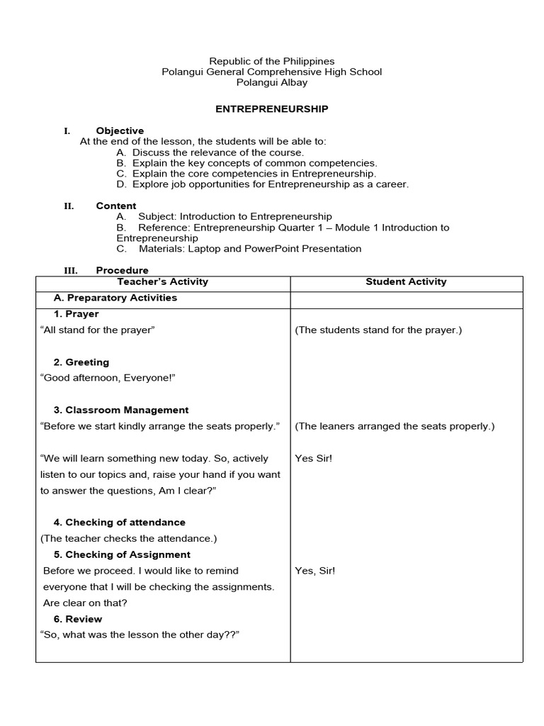 Entrep | PDF | Entrepreneurship | Human Communication