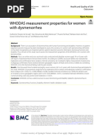 WHODAS 2.0 Scoring and Interpretation Guide | PDF