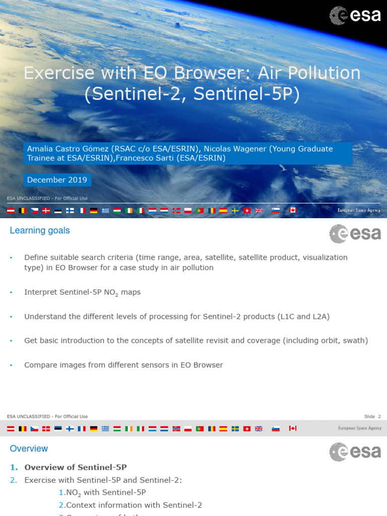 Exercise EO Browser Air Pollution | PDF | Nitrogen Dioxide | Air Pollution