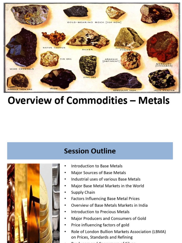Overview of Commodities - Metals | PDF