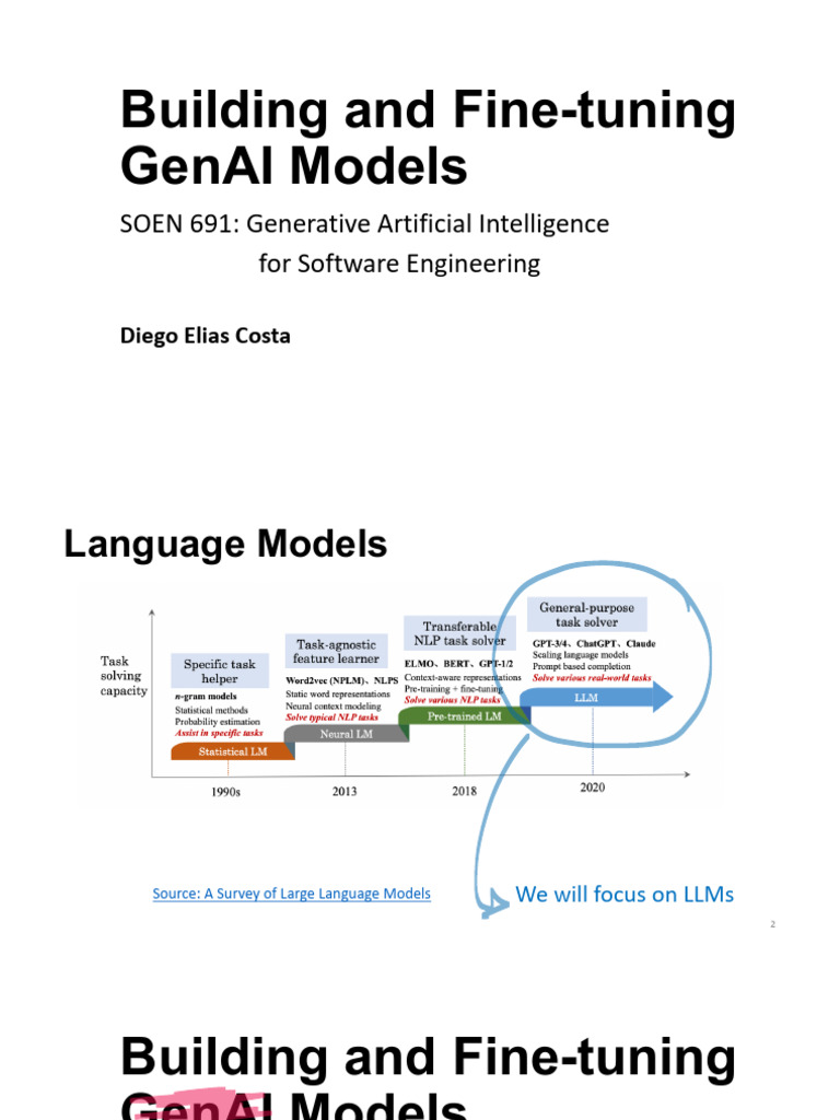 Building and Fine-Tuning LLMs for SE | PDF | Machine Learning | Computing