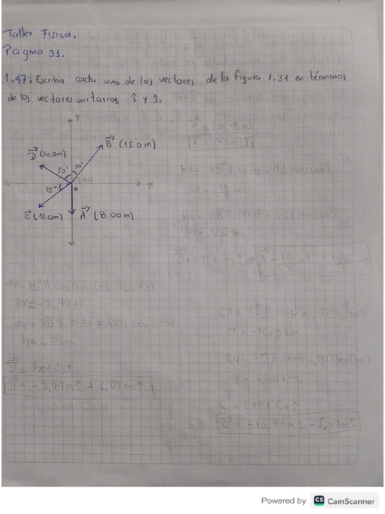 Taller 1 (Fisica) | PDF