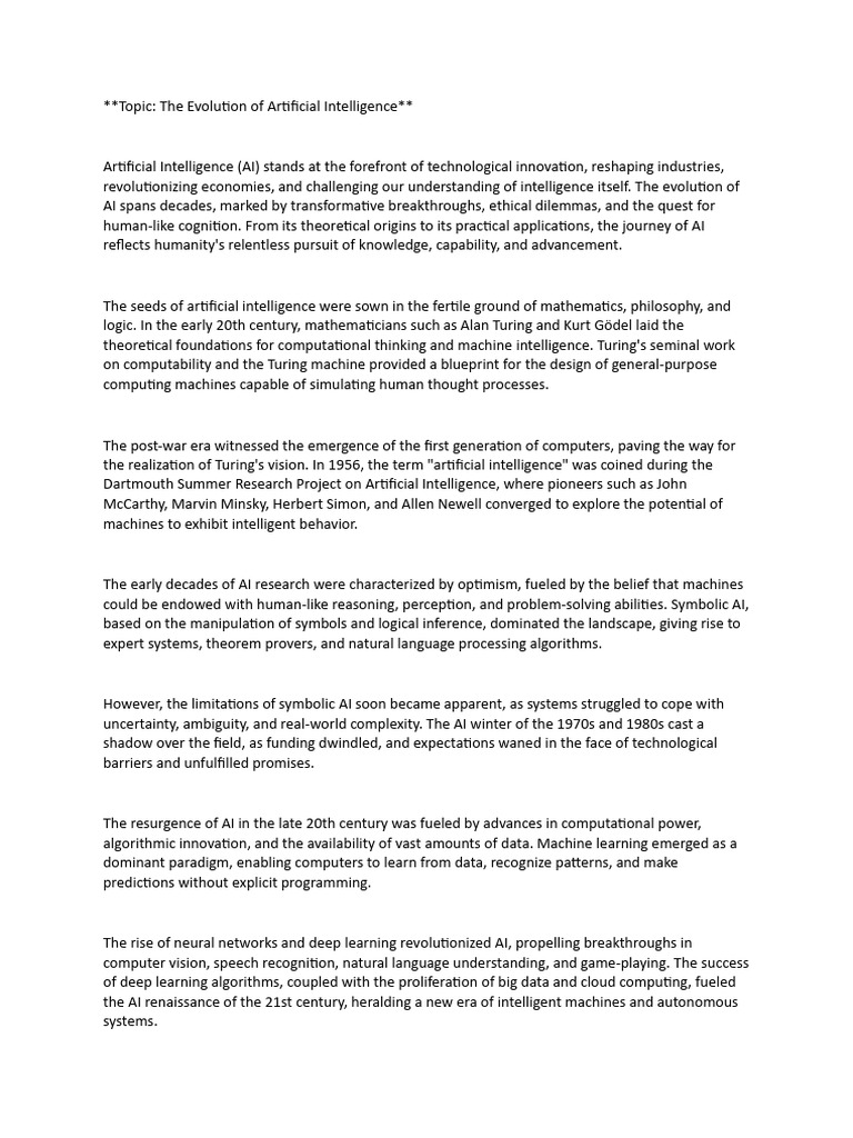 Topic 2 | PDF | Artificial Intelligence | Intelligence (AI) & Semantics