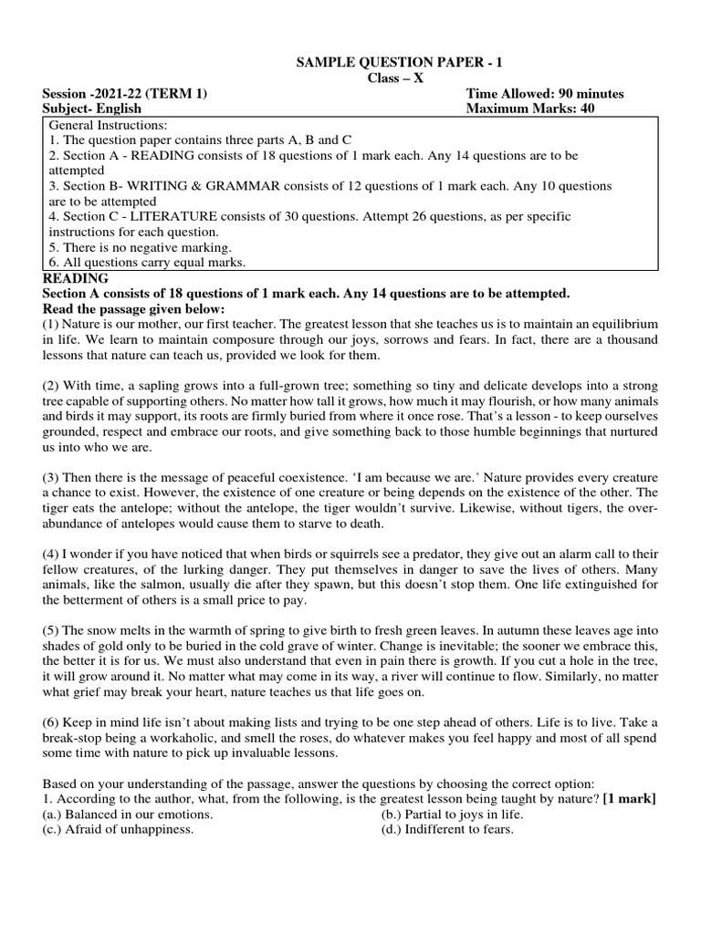 Sample Question Paper 1 | PDF | Brand | Celebrity Sample Question Paper 1 | PDF | Brand | Celebrity