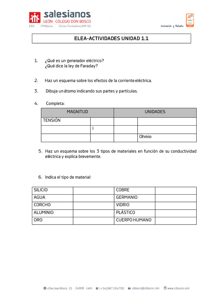 23 - Elea - Ud1-Actividades 1.1. | PDF