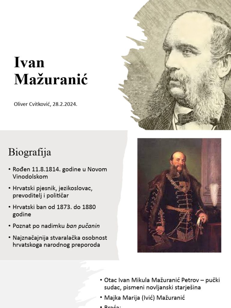 Ivan Mažuranić | PDF