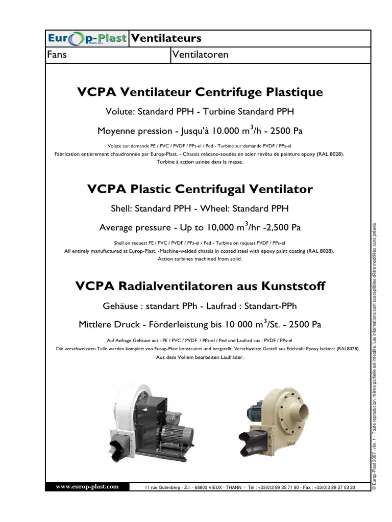 Catalogue VCPA 2008 | PDF