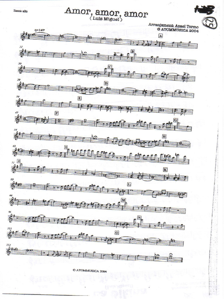 Amor, Amor, Amor | PDF