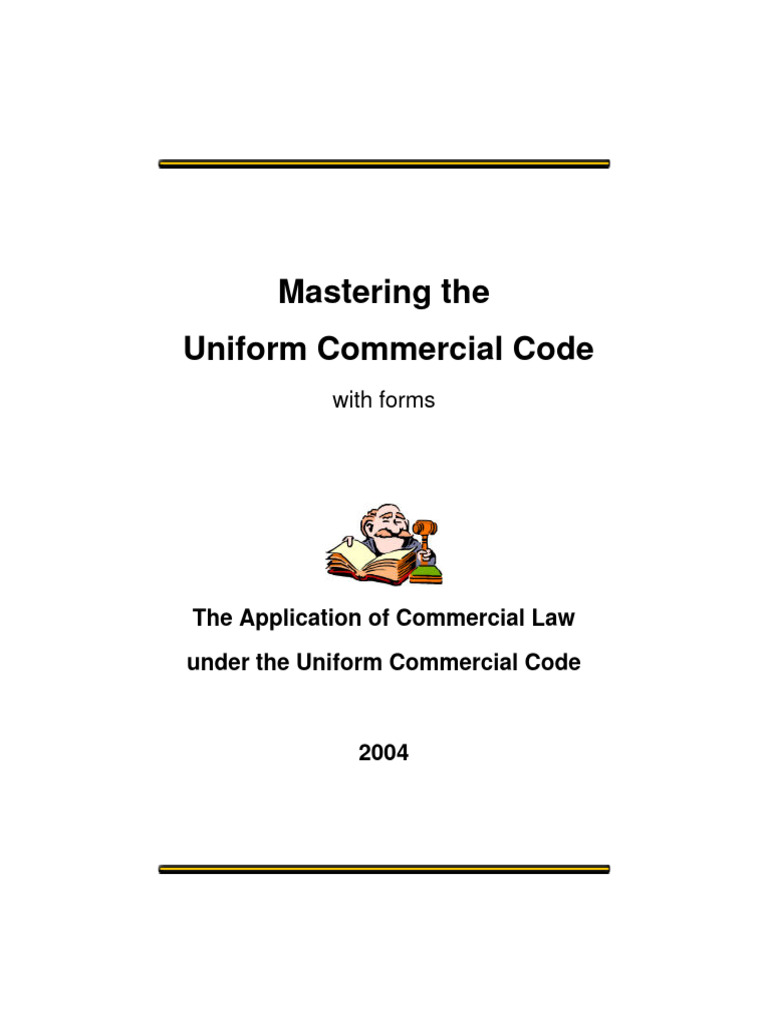 Mastering The UCC | PDF | Security Interest | Uniform Commercial Code