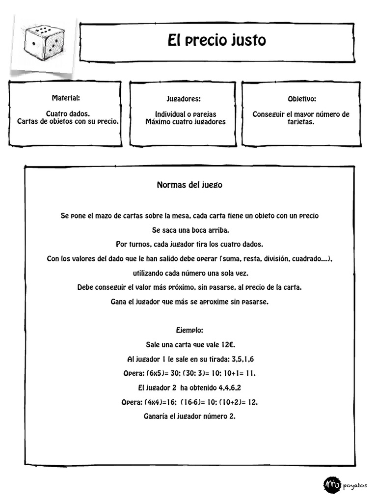 El Precio Justo | PDF