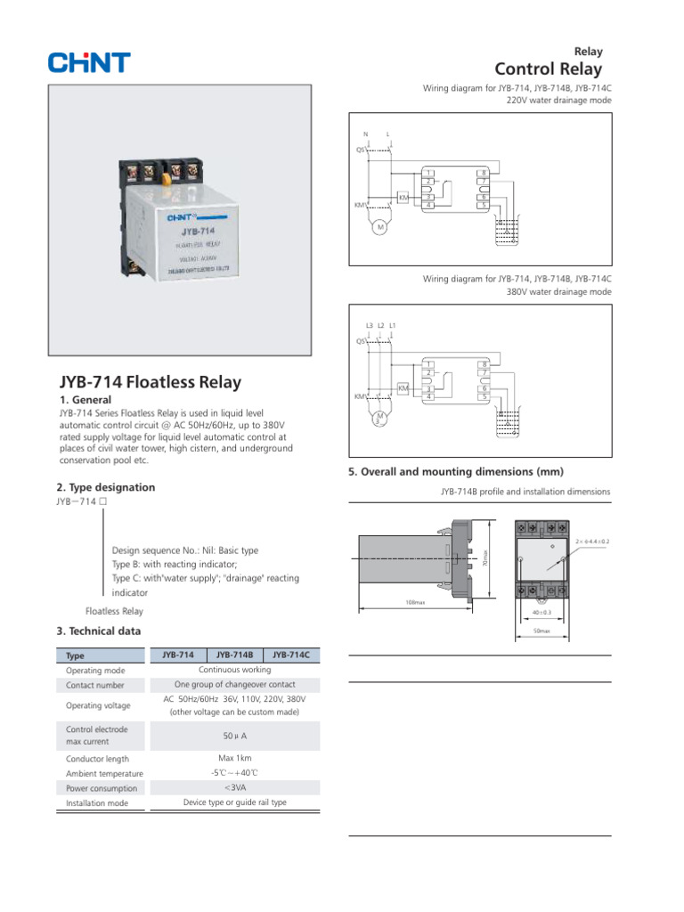 Control Relay | PDF | Relay | Alternating Current