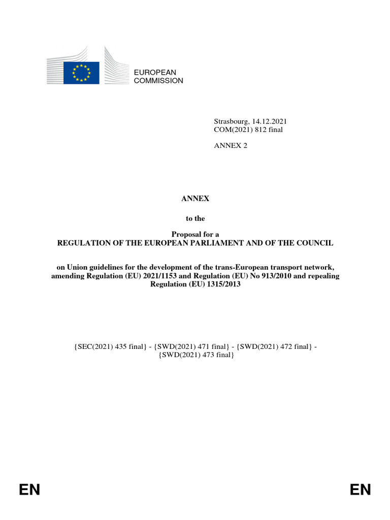 Tent Proposal - Annex 2 - 14.12.2021 | PDF | European Union | Economy ...