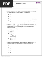 Digital - SAT Math Formula Sheet | PDF | Mathematical Analysis | Algebra