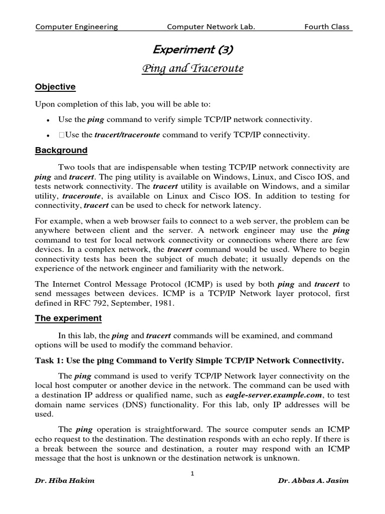 Experiment 2 Addition | PDF | Transmission Control Protocol | Computer Network