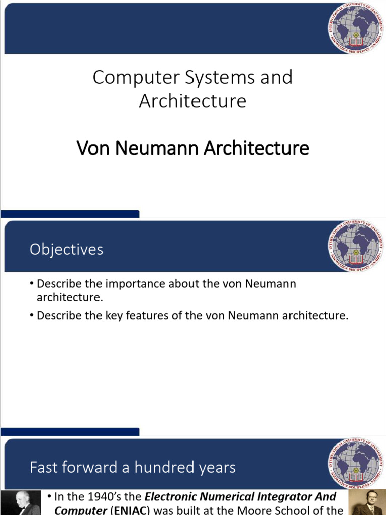 Von Neumann Architecture | PDF