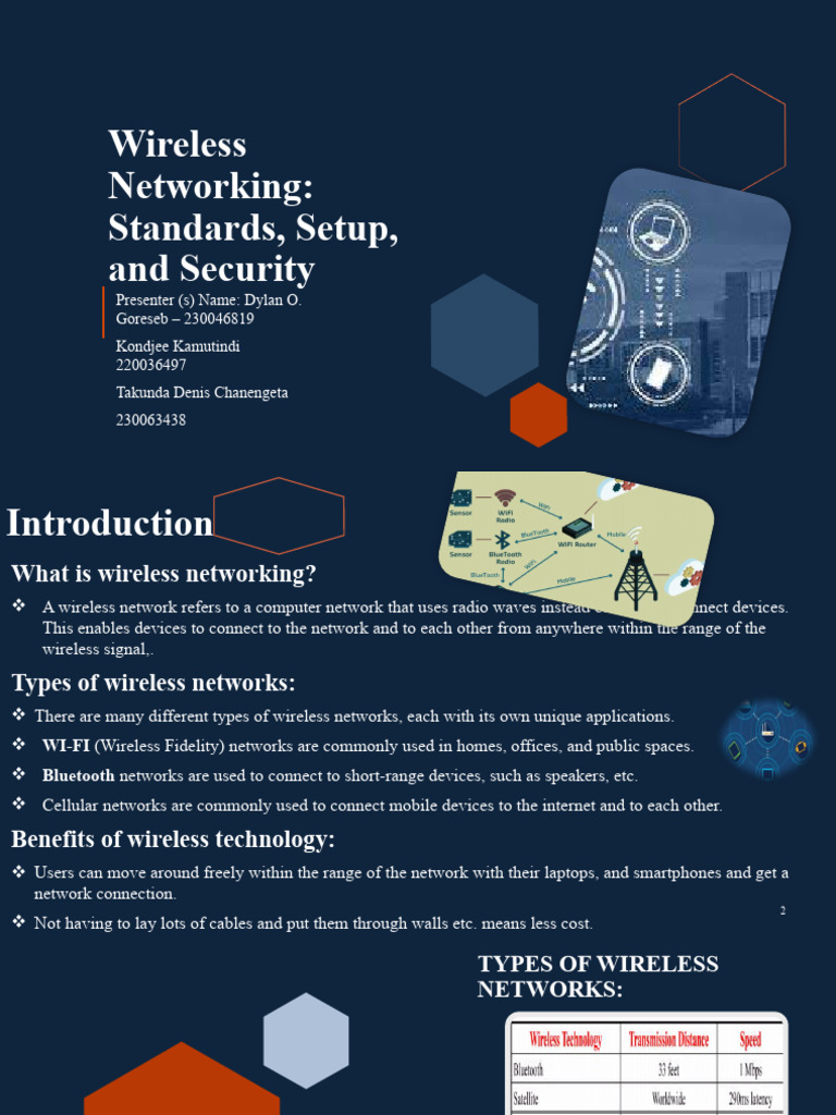 Wireless Networking: Standards, Setup, and Security | PDF | Wireless Lan | Wi Fi