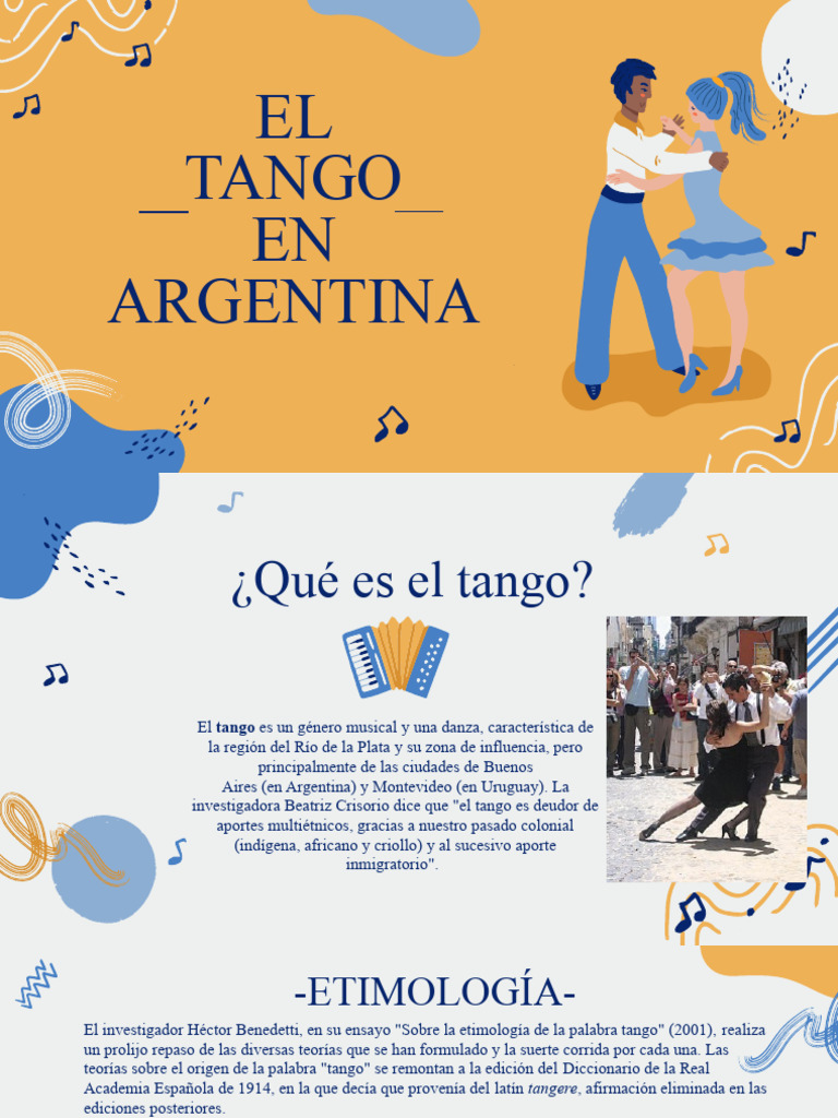 Historia y características del tango argentino | PDF | Musica Tango | Tango