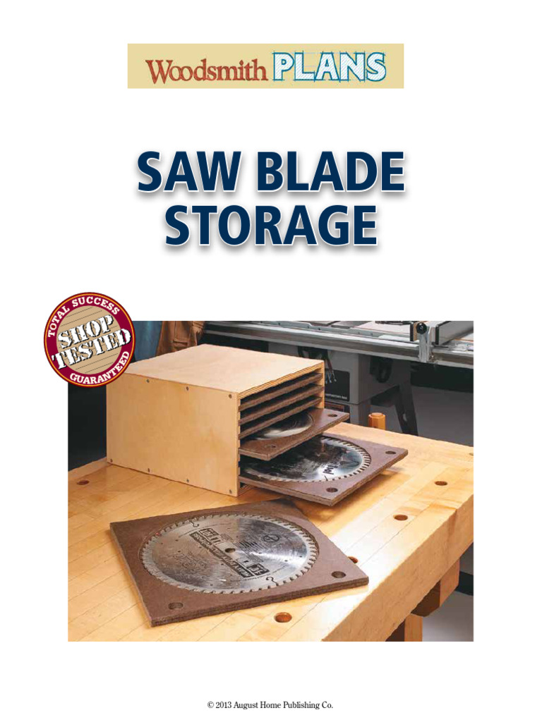 SN09504 - Saw Blade Storage | PDF