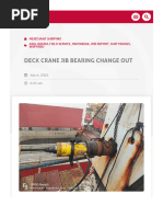 What Is Rocking Test of Deck Crane | PDF | Bearing (Mechanical) | Crane ...