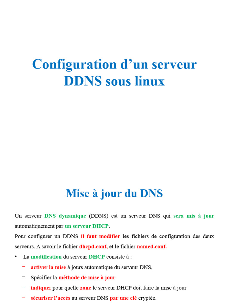 Partie3 DDNS | PDF