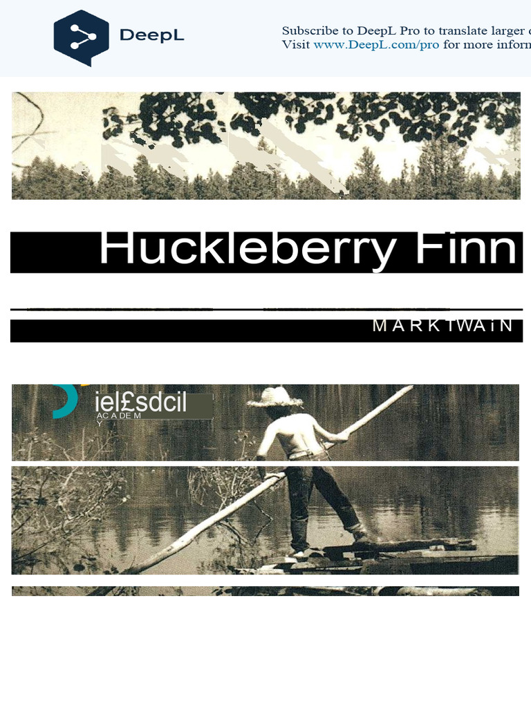 Huckleberry Finn TR | PDF