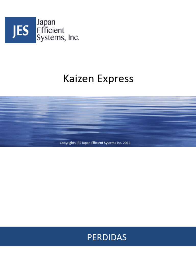 2019 - TPM - Kaizen Express | PDF