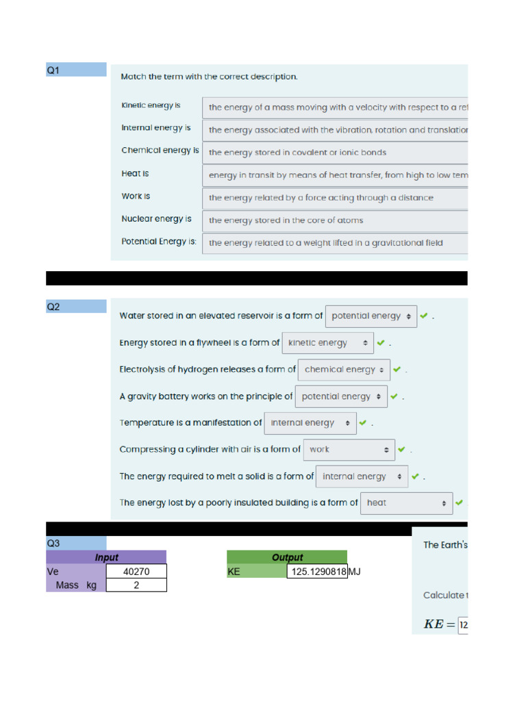 MM204 Thermo Quizzes | PDF | Physical Quantities | Nature
